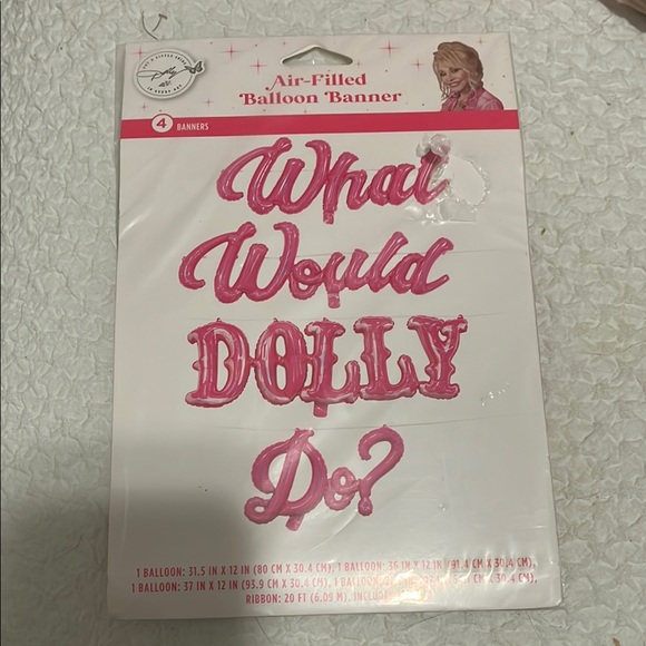 Dolly Parton | Holiday | Nwt Dolly Parton Party Balloons | Poshmark